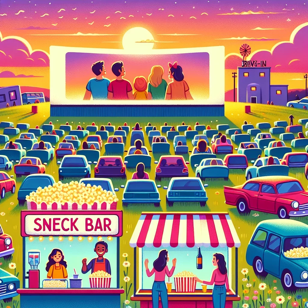 Coyote Drive-In, Movie Theater in Fort Worth, TX - ZuzuForKids